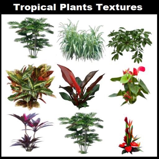 Second Life Marketplace - Tropical Plants Textures
